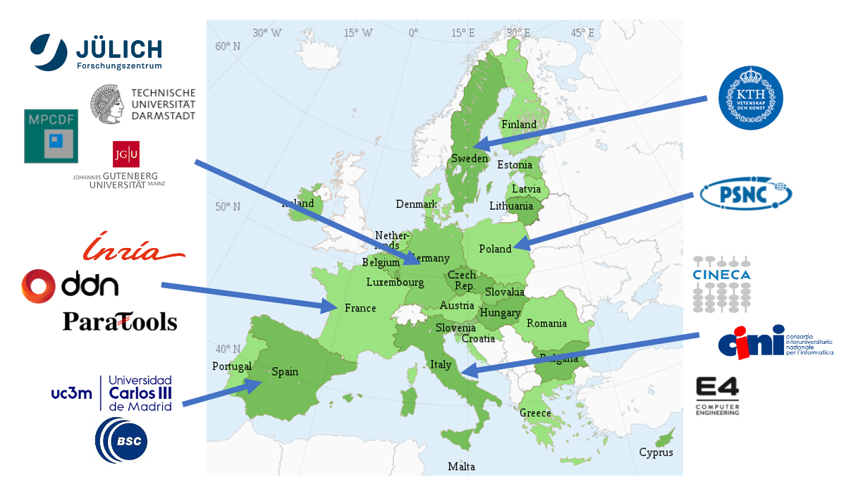 Partners – Adaptative Multi-tier Intelligent data manager for Exascale